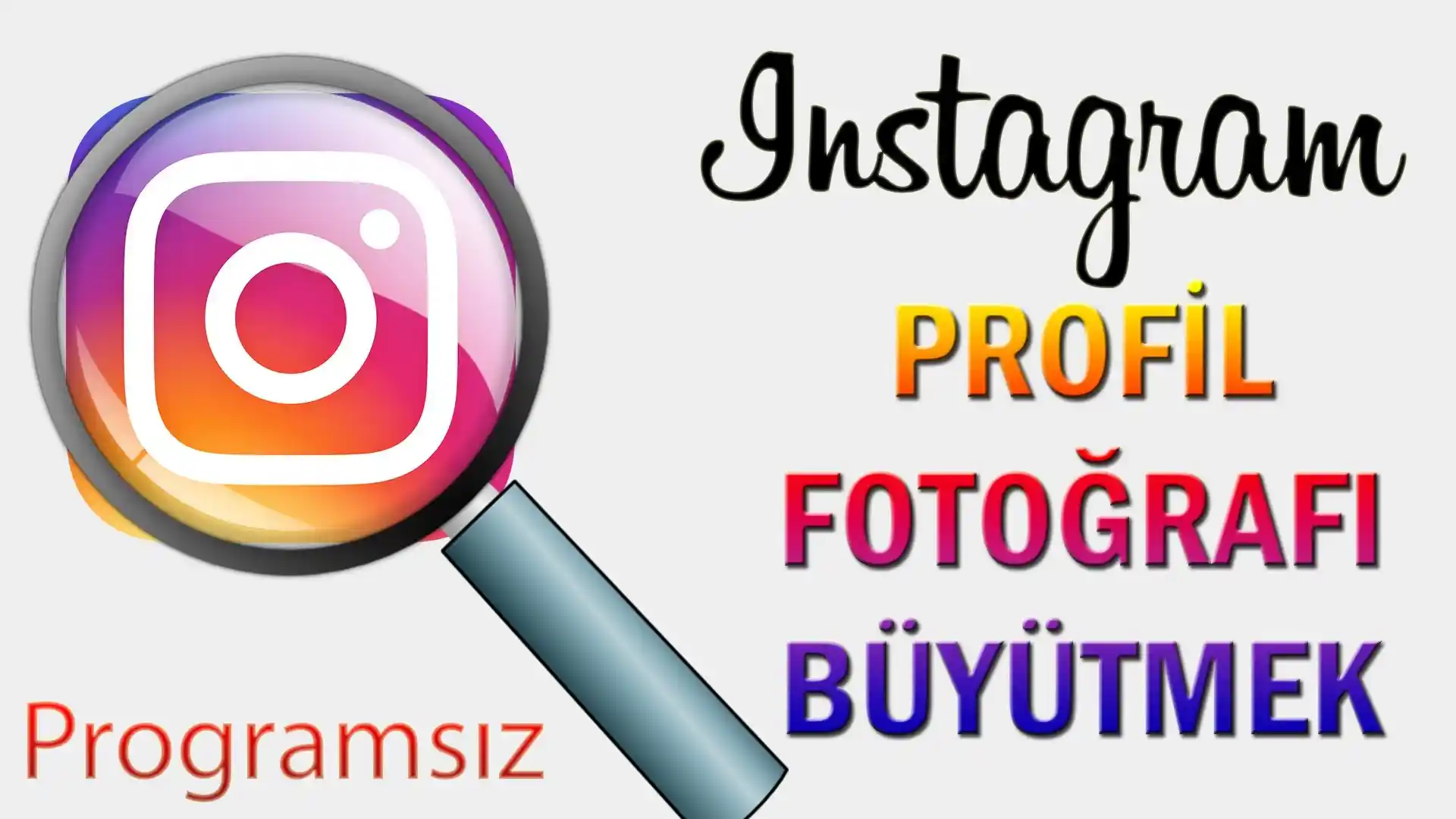 İnstagram Profil Resmi Nasıl Büyütülür? - Teknoltan.com